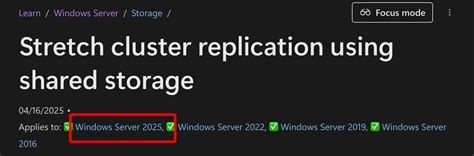 Stretched Cluster Support In Windows Server 2025 Microsoft Qanda