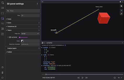 Using Message Converter Extensions To Display 3d Markers In Foxglove