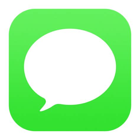 Messages Icon Ios 7 Png Image Imessage App Message Logo Ios Icon