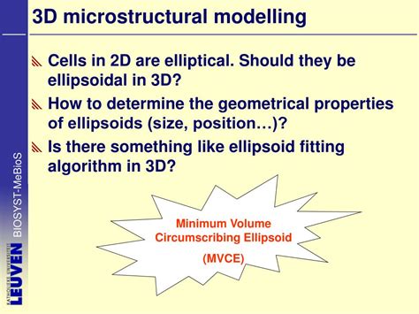 Ppt Ellipsoid Tessellation Algorithm For Modelling Fruit