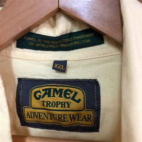 Mens Camel Trophy Adventure wear Size XXL Short Sleeve Yellow Brand New(s)