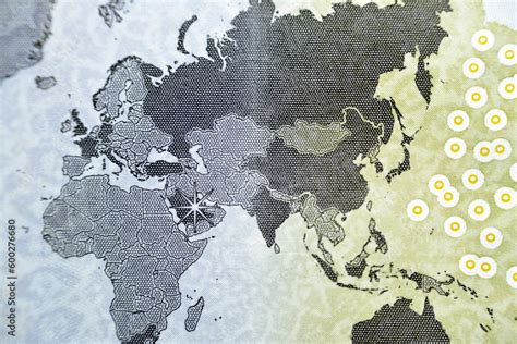 Poster A Map Of The World Depicting G20 Summit Countries In A Different