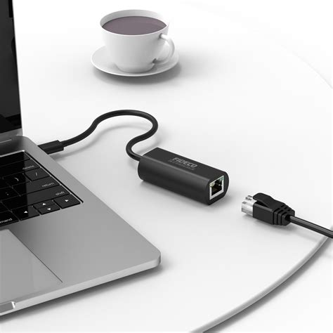 Adaptor Placa Retea USB C FIDECO Type C USB Gbps Placa De Retea Externa Gigabit