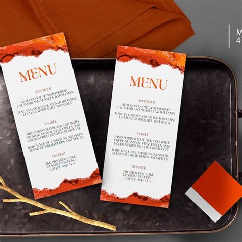 Rust Birthday Card Etsy