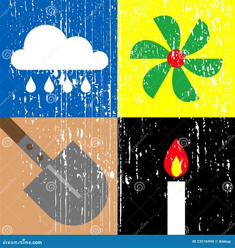 Classical Elements Set Of Decorative Monograms And Border Cartoon Vector