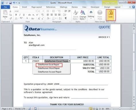 How To Easily Create A Drop Down List In Your Word Document How To Easily Create A Drop Down List In Your Word Document
