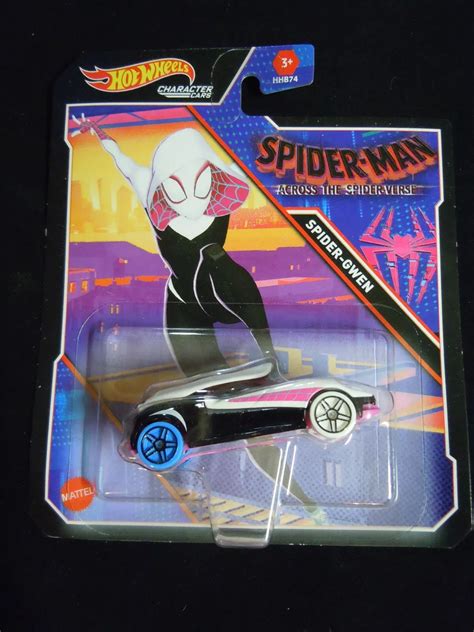Hot Wheels Character Cars Spider Man Across The Spider Verse Spider Gw