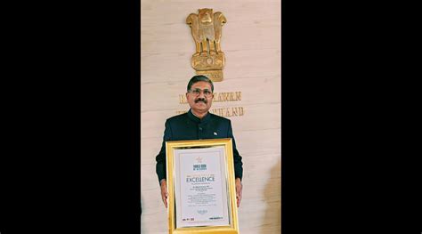 Dr Rakesh Kumar Former Bureaucrat From Haryana Makes It To World Book Of Records For