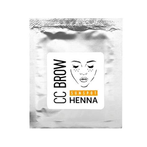 Хна для имитации веснушек Lucas Cosmetics "SUNSPOT HENNA" | отзывы