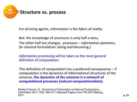 Ppt Modeling Life As Cognitive Info Computation Powerpoint