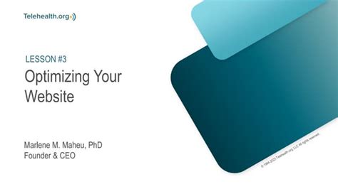 lesson 3 optimizing your website ppt