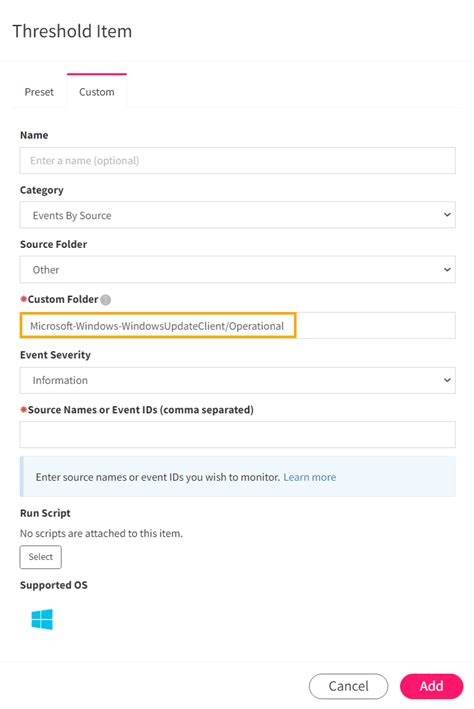 Monitor Windows Events Atera Support