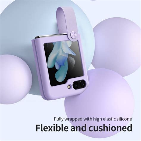 Jual Case Samsung Galaxy Z Flip Nillkin Flex Flip Finger Strap Silicone Shopee Indonesia