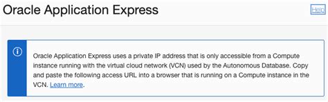 Autonomous Database Cannot Access Database Actions Or Apex Oracle Forums