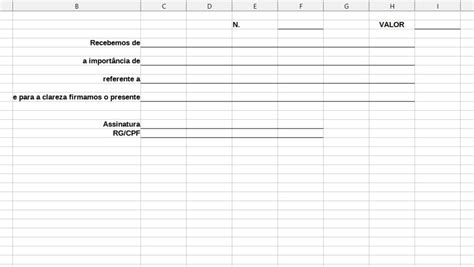 Como Fazer Modelo De Recibo No Excel Em Poucos Passos