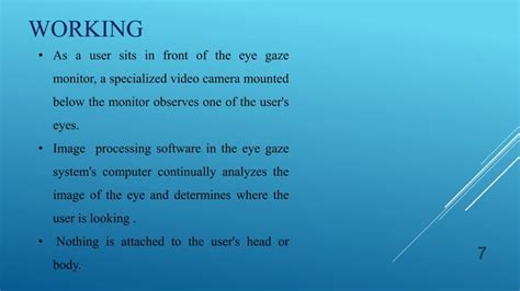 Eye Gaze Technology Pptx Operating Systems Computer Software And Applications