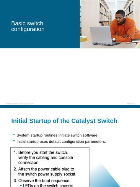 5 basic switch configuration pdf booting network switch