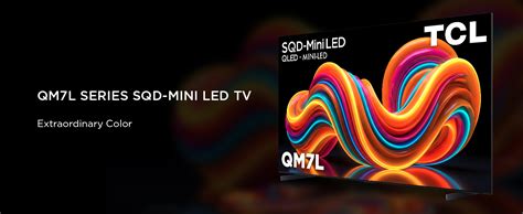Tcl 75 Inch Class Qm7l Series Sqd Mini Led Qled Smart Tv