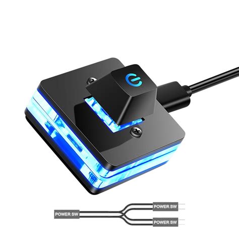 Lianxue Desktop Power Control Switching Extension Cable With Led Lighting Long Cable For Easy
