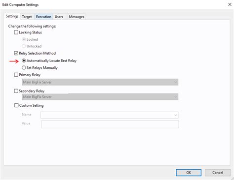 Configuring Bigfix For Automatic Relay Selection Configuring Bigfix