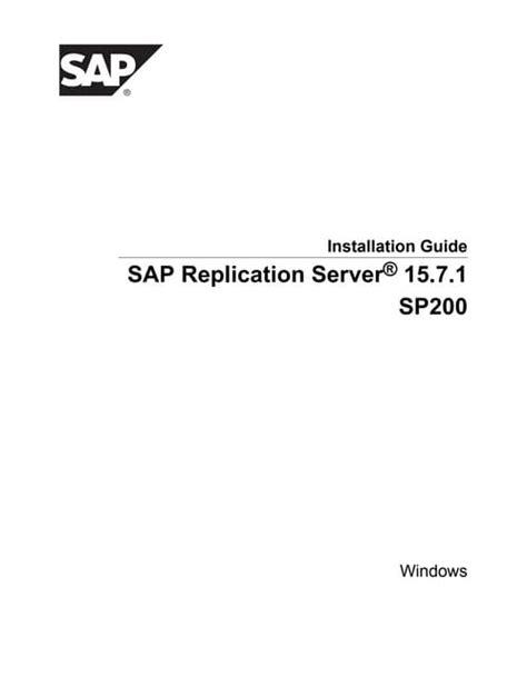 Sap Replication Server Pdf