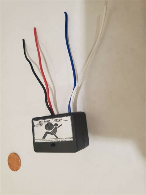 CAR TIMER SWITCH AIRBAG LIGHT RELAY TO SEC KIT DELAY OFF V A Inspection Condition New