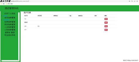 javaweb spring ssm酒店管理系统分前后台 mysql eclipse 源码 csdn博客