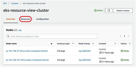 Introducing Kubernetes Resource View In Amazon Eks Console Containers