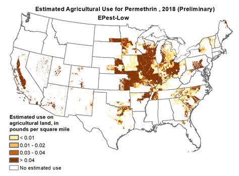 2018 Pesticide Use Maps