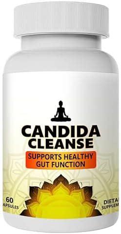 Amazon.com: Candida Cleanse - Gut & Colon Support - 60 Capsules - Natural Herbal Formula for Men ...