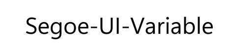 Segoe Ui Variable Free Fonts Helvetica Neue Font Free Download