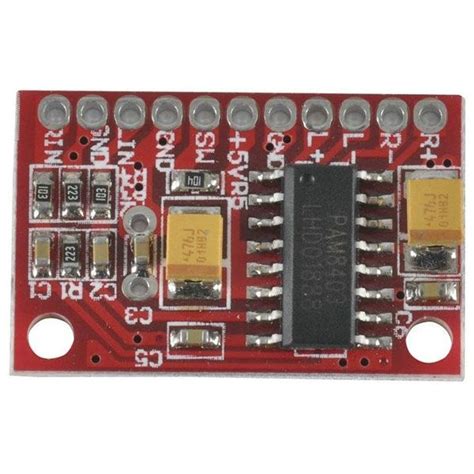 Xc4448 Arduino Compatible 2 X 3w Amplifier Module Arduino Audio