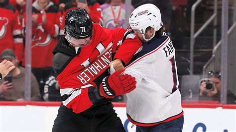 Devils Jonas Siegenthaler Ejected Against Blue Jackets Yardbarker
