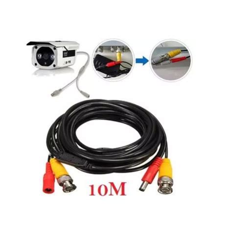 10m Siamese Cable Cctv Cable Bnc Video Dc Power Cctv Cable Camera Cable Shopee Philippines