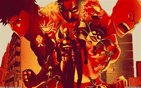 Punch Out Wallpaper Uhd Minimalist Anime Wallpaper One Punch Man