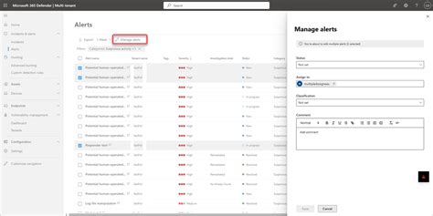 View And Manage Incidents And Alerts In Microsoft Defender Multitenant Management Microsoft