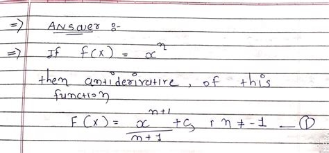 [solved] Find The Most General Antiderivative Of The Function Check