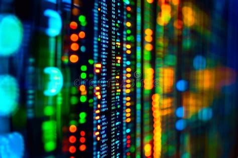 An Abstract Colorful Background Representing Data Flow And Network Connections Blending