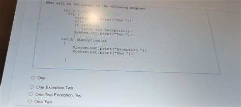 solved what will be the output of the following program int