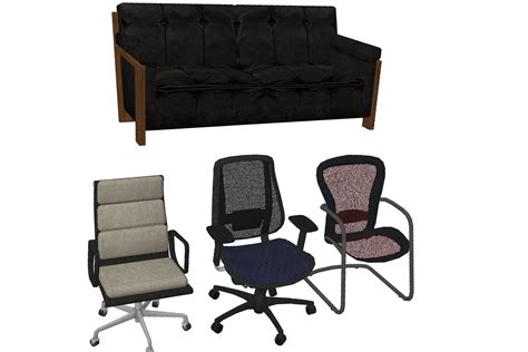 Office Chairs 3d Furniture Unity Asset Store