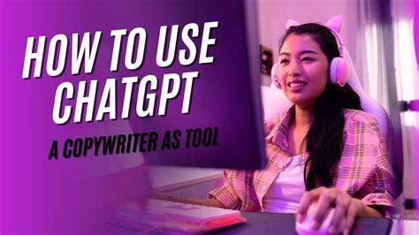 How To Use Chartgpt For Your Copy Youtube