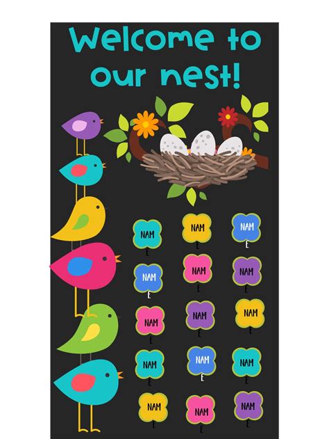 Back To School Door Display Welcome To Our Nest Made By Teachers