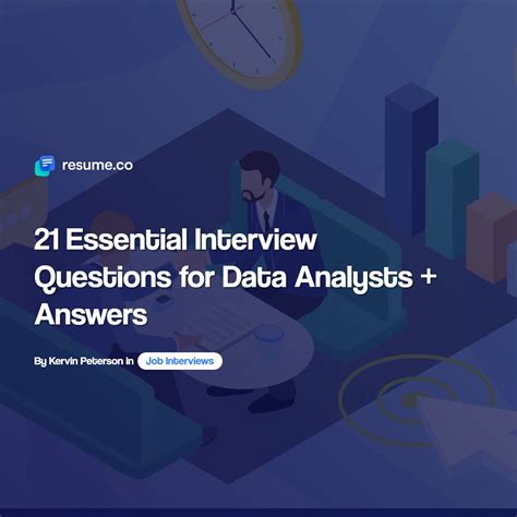 21 Essential Interview Questions For Data Analysts Answers
