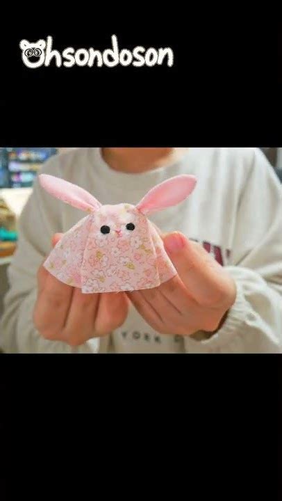 말랑 찹쌀떡 같은 벚꽃토끼 인형 만들기🐰🌸 Shorts Youtube