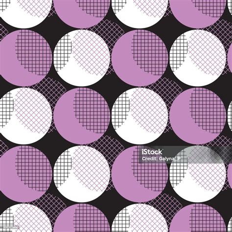 현대 기하학 패턴 원활한 벡터 그림 표면 디자인 인쇄 및 웹에 대 한 레트로 포스트 모던 스타일의 모티브 팝 아트 반복 직물 샘플입니다 구에 대한 스톡 벡터 아트 및 기타