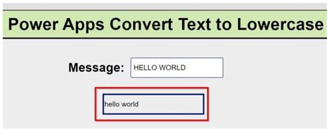 how to use power apps lower upper and proper function [with examples