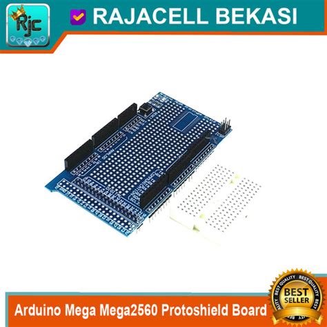 jual arduino mega mega2560 protoshield board prototype breadboard