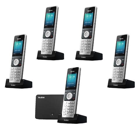 Yealink W56H - Беспроводной DECT IP-телефон (дополнительная трубка ...