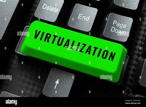Inspiration Showing Sign Virtualization Word Written On Application Of