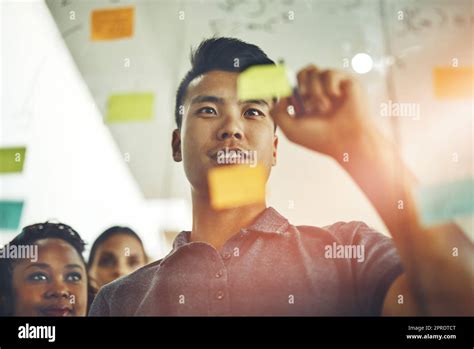 A Marketing Professional Brainstorming Ideas With Colleagues Writing